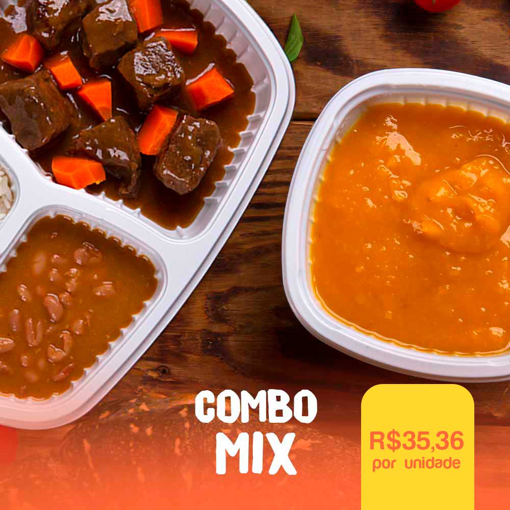 Combo Mix - 17 Refeições - Bread4u